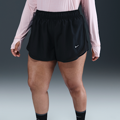 Nike Tempo Women's Dri-FIT Mid-Rise 7.5cm (approx.) Brief-Lined Running Shorts (Plus Size). Nike NO